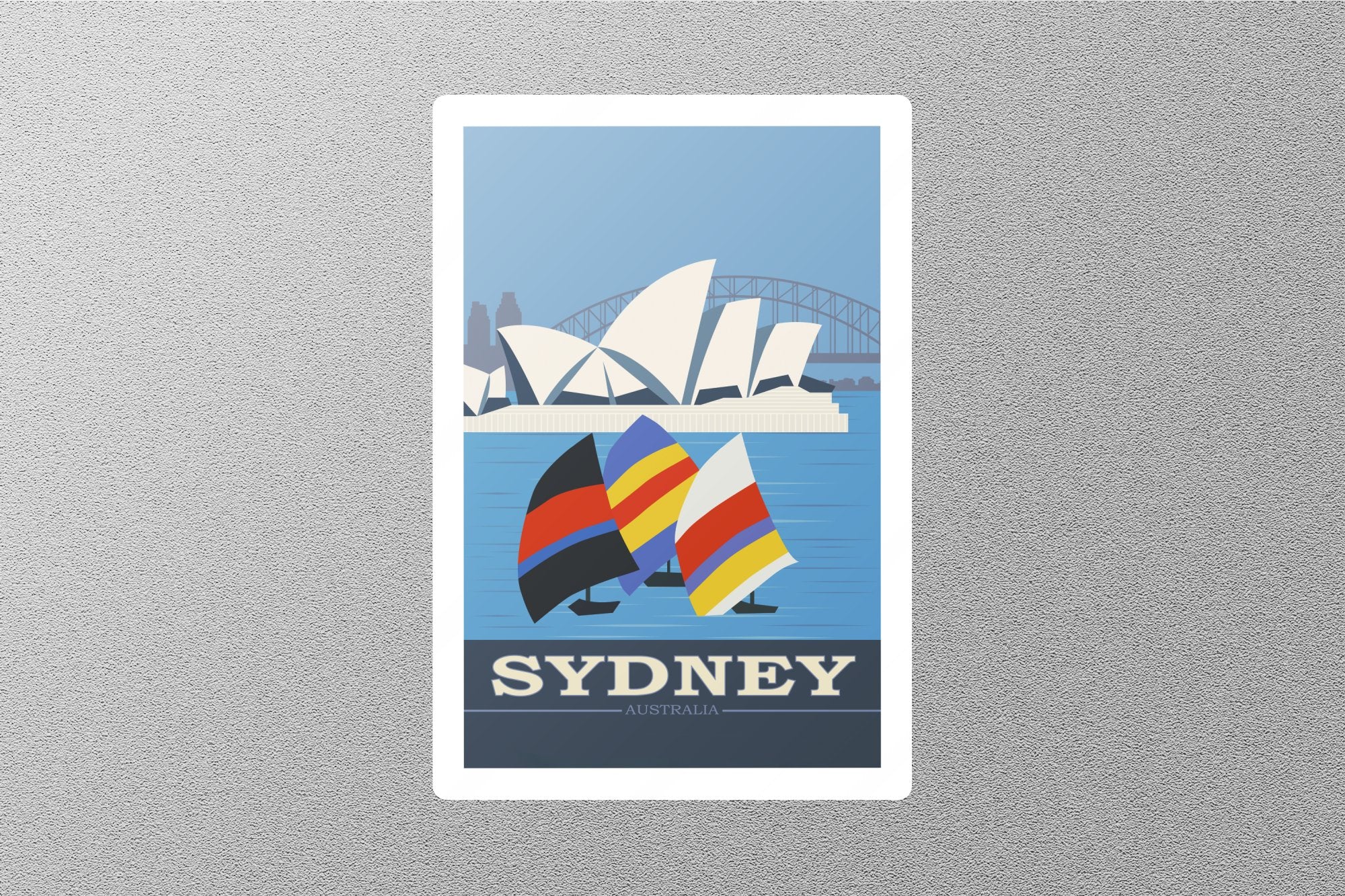 Wholesale Vintage Sydney City in Australia Travel Sticker – GraffMerch.com