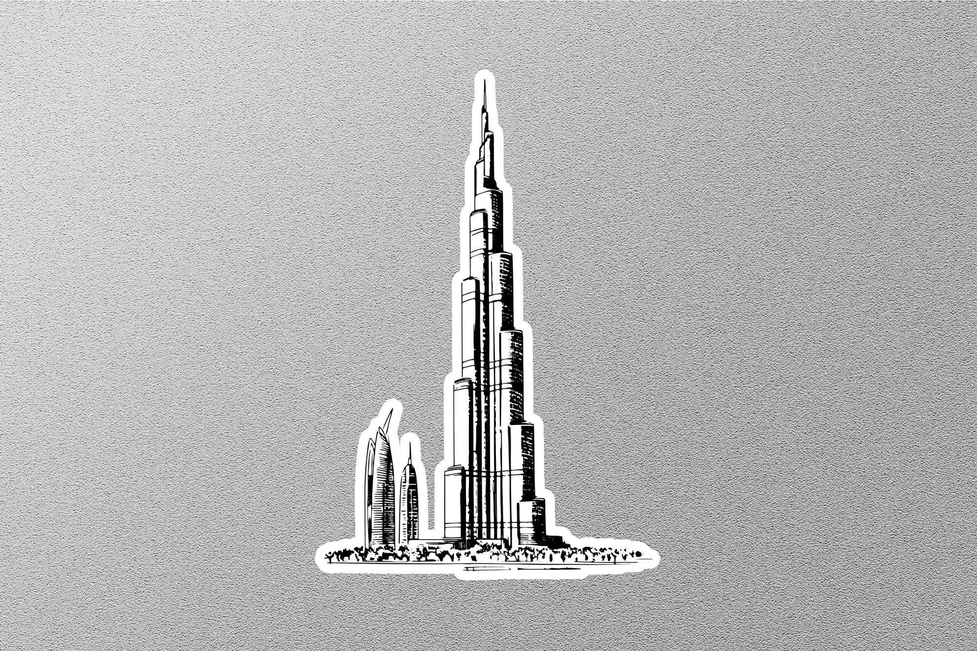 Wholesale Burj Khalifa Travel Sticker – GraffMerch.com