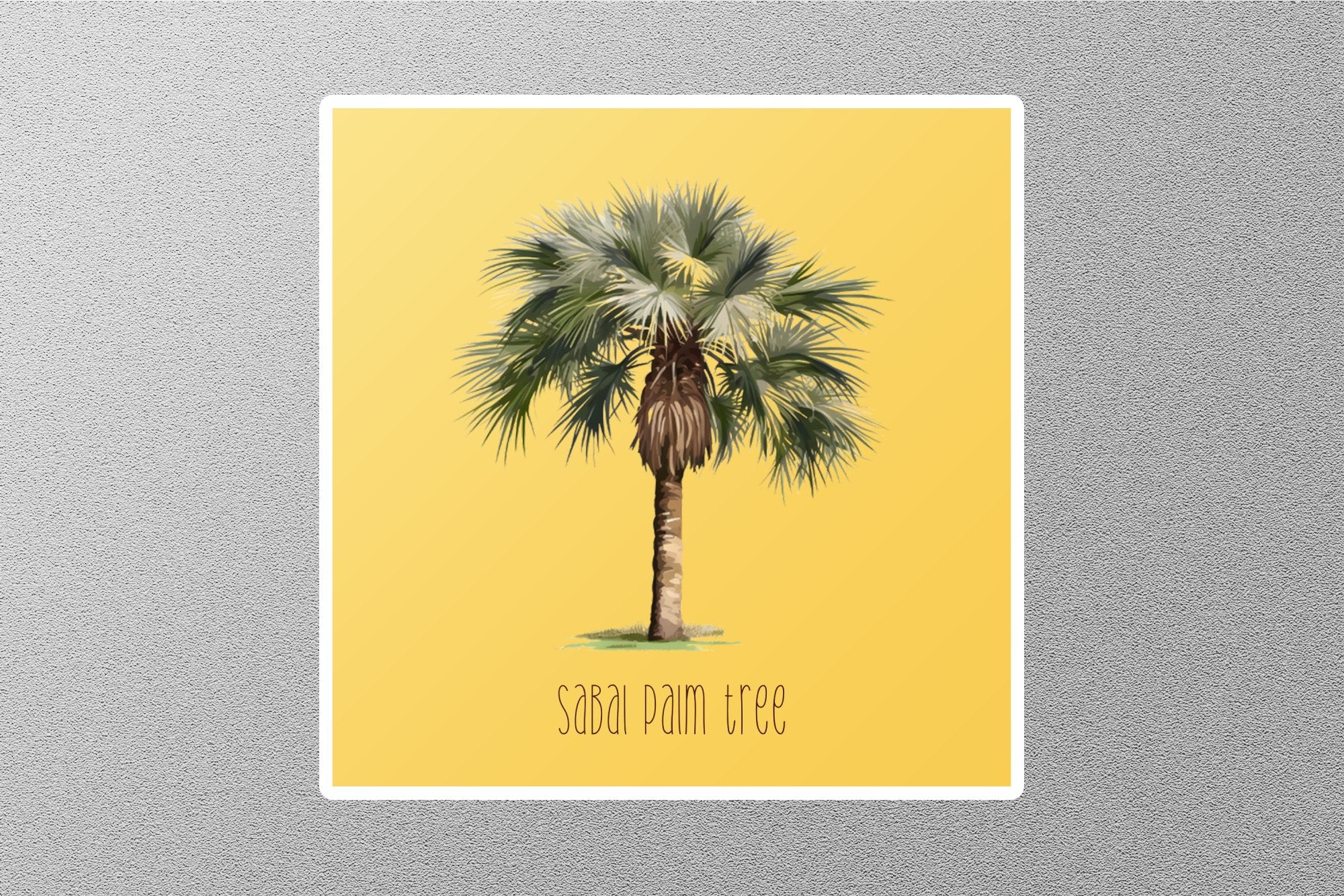 Wholesale Sabal Palm Tree Sticker – GraffMerch.com